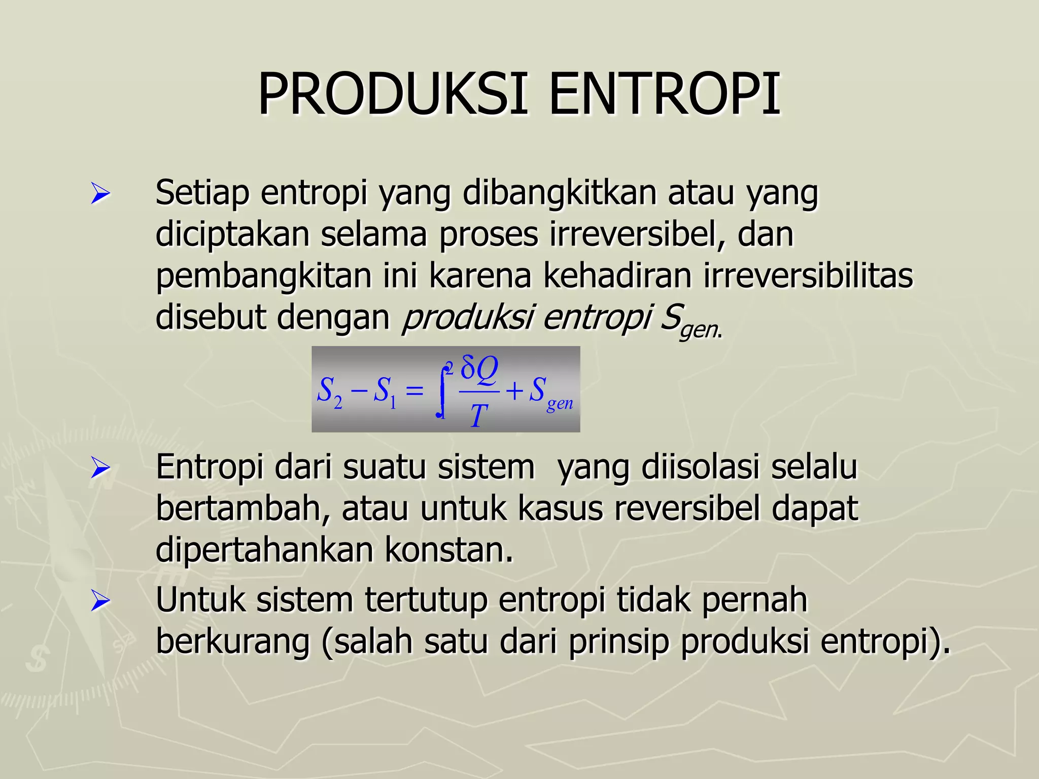 Penerapan hukum 2 termodinamika | PPTX