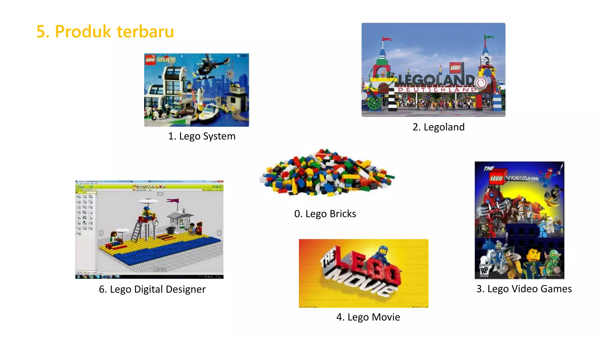 Penerapan inovasi dan manajemen produk di perusahaan LEGO | PPTX