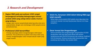 Penerapan inovasi dan manajemen produk di perusahaan LEGO | PPTX