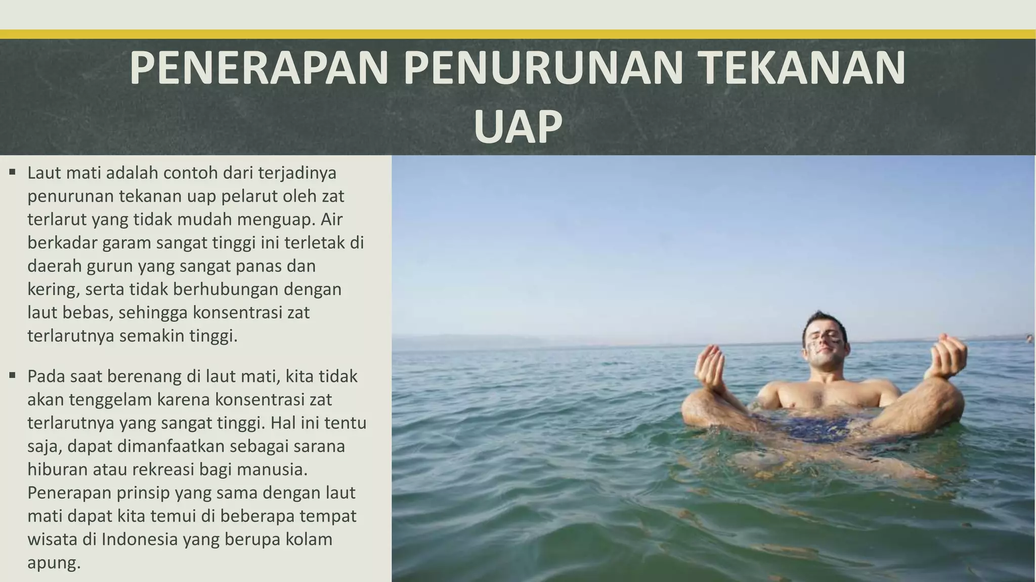 PENERAPAN SIFAT KOLIGATIF LARUTAN DALAM KEHIDUPAN SEHARI HARI - KIMIA ...