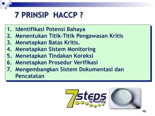 Penerapan konsep HACCP untuk produk perikanan | PDF