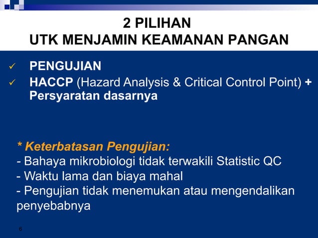 Penerapan konsep HACCP untuk produk perikanan | PDF