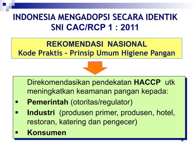 Penerapan konsep HACCP untuk produk perikanan | PDF