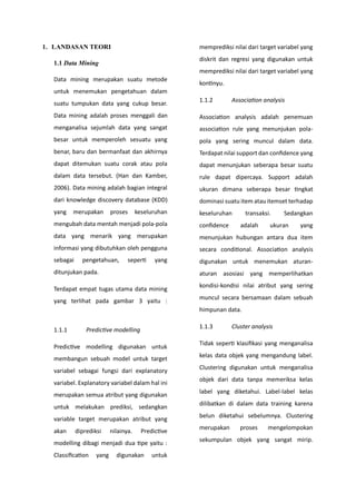 Penerapan Metode Apriori Untuk Identifikasi Pola Data Transaksi Pada ...