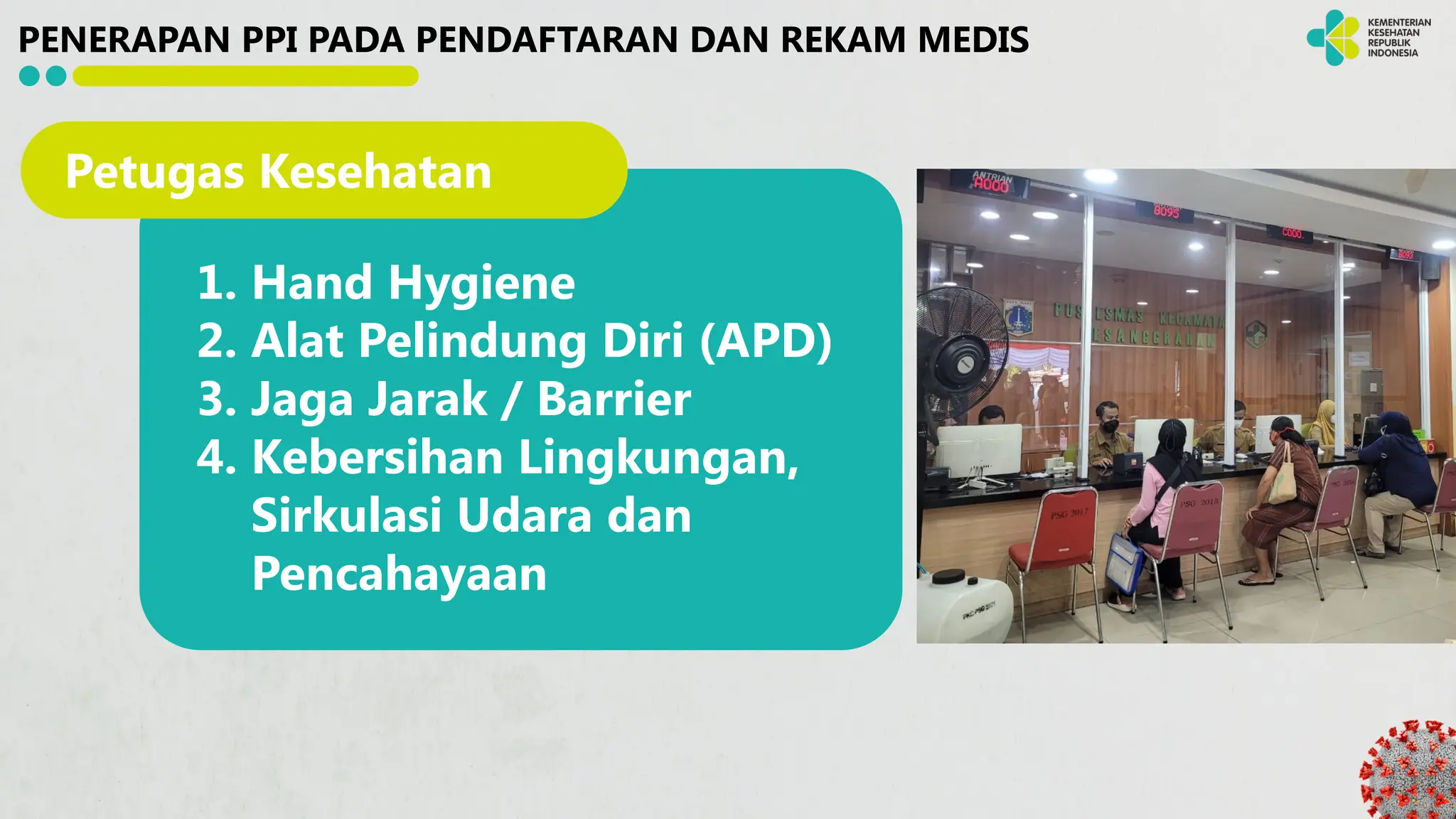 penerapan ppi di FKTP (puskesmas dan layanan kesehatan lainnya, seperti ...
