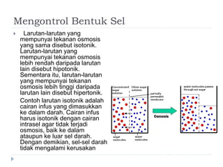 Penerapan sifat koligatif dalam kehidupan sehari hari | PPTX