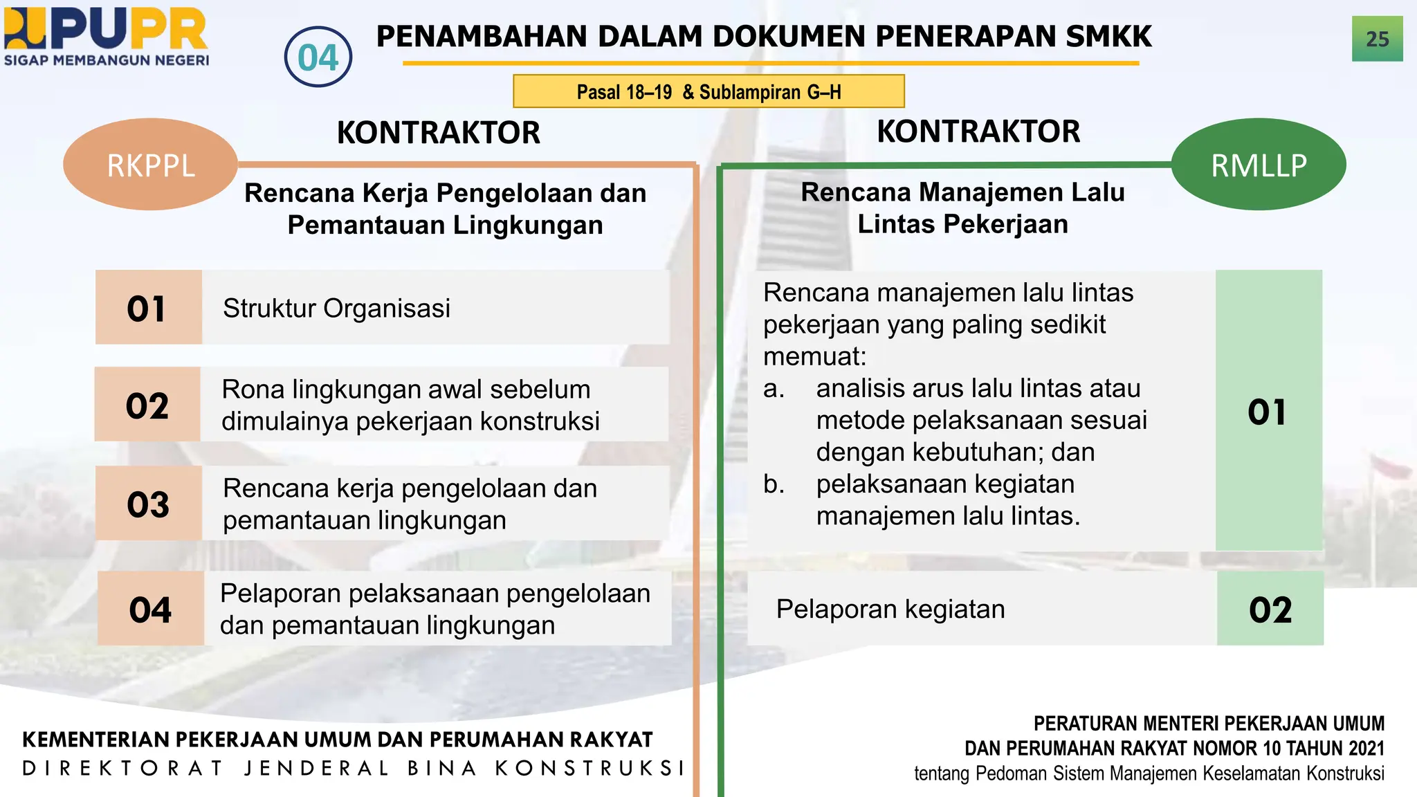 PENERAPAN_SISTEM_MANAJEMEN_KESELAMATAN_KONSTRUKSI_SMKK_PADA_PEKERJAAN | PDF