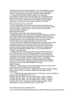 Penerapan teori | PDF