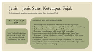 Penetapan dan Ketetapan Hasil pemerikasaan pajak_Kel 5.pptx