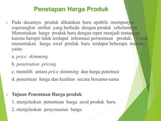 Penetapan Harga ( WJS - Universitas Jambi ) | PPTX