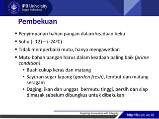Penetapan Masa Simpan Produk dan Teknologi Pengolahan Pangan (1) (1) (1 ...