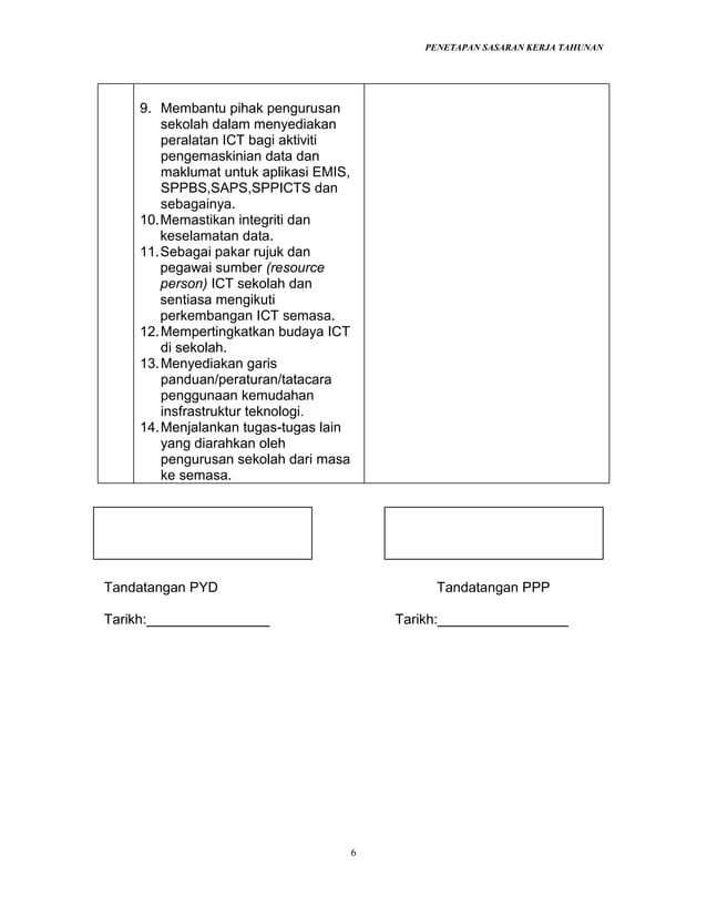 Penetapan sasaran kerja tahunan 2013 | PDF