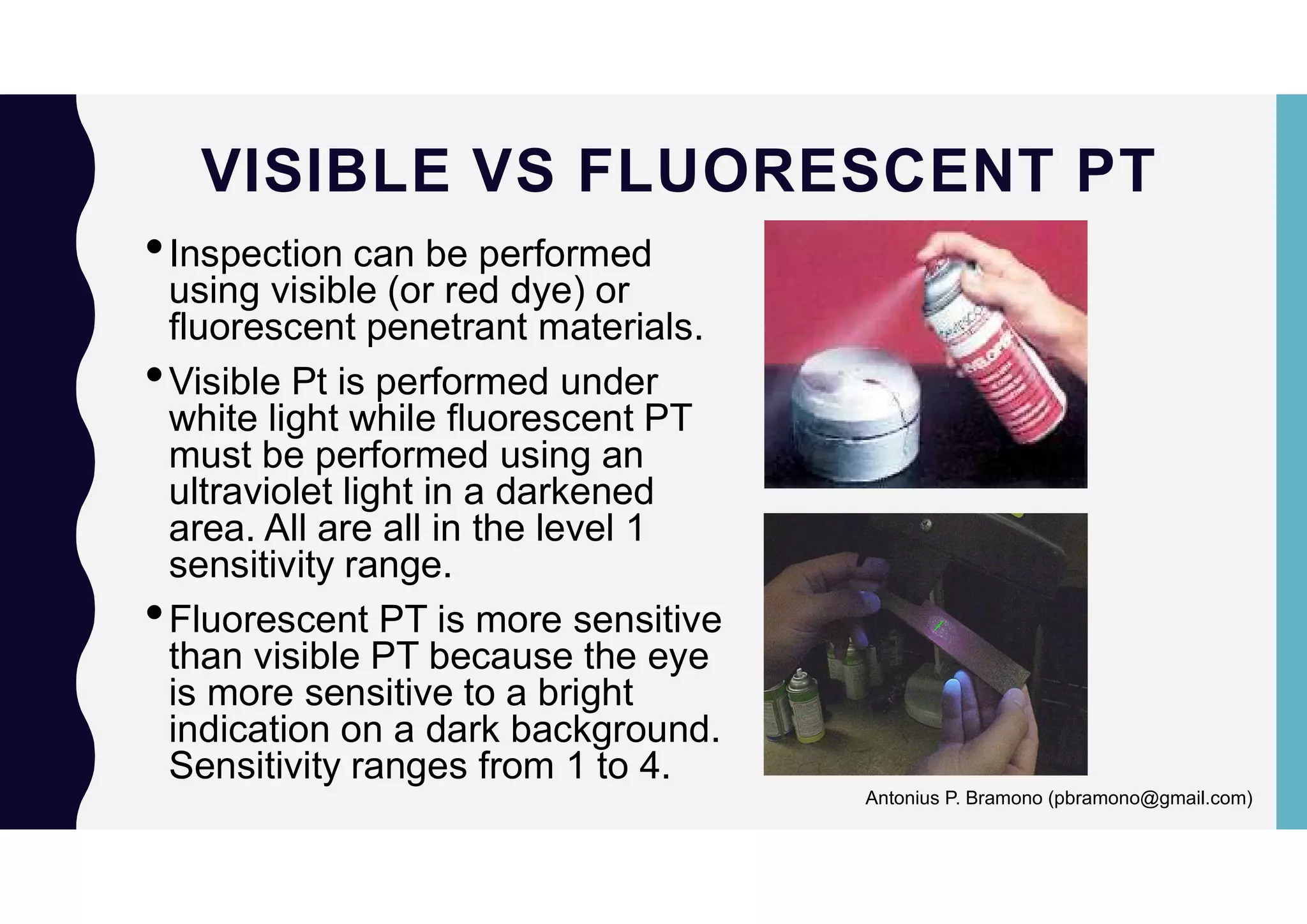 Penetrant testing | PDF