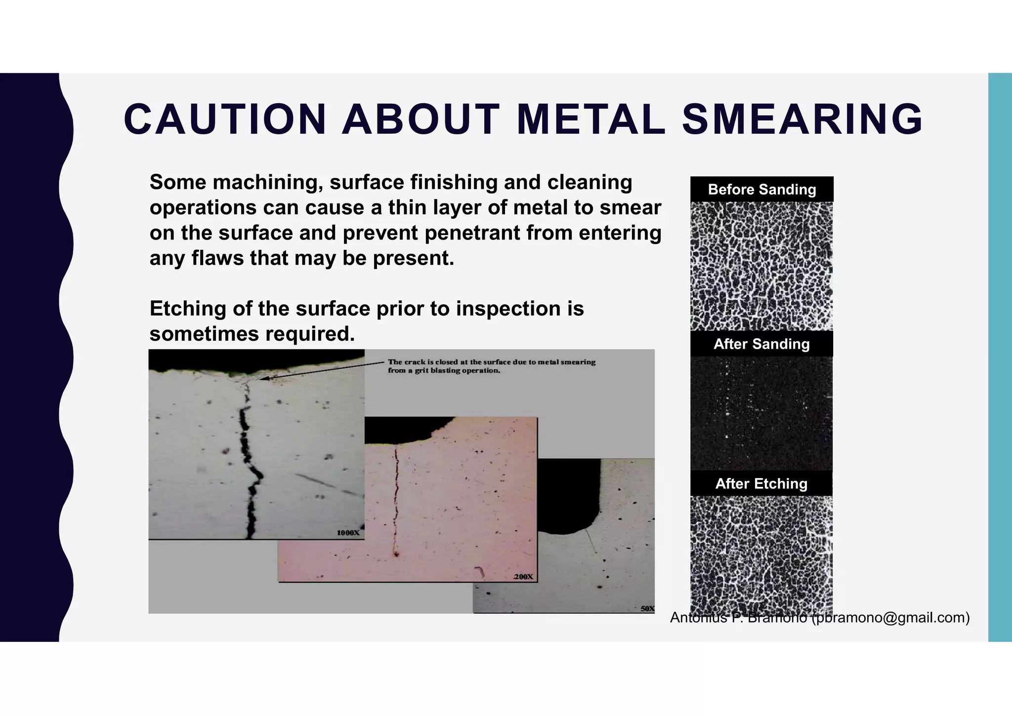 Penetrant testing | PDF