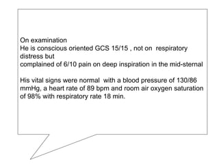 penetrating chest trauma | PPT