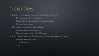 Penetrating Android Aapplications | PPT