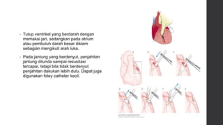 Penetrating cardiac injury | PPTX