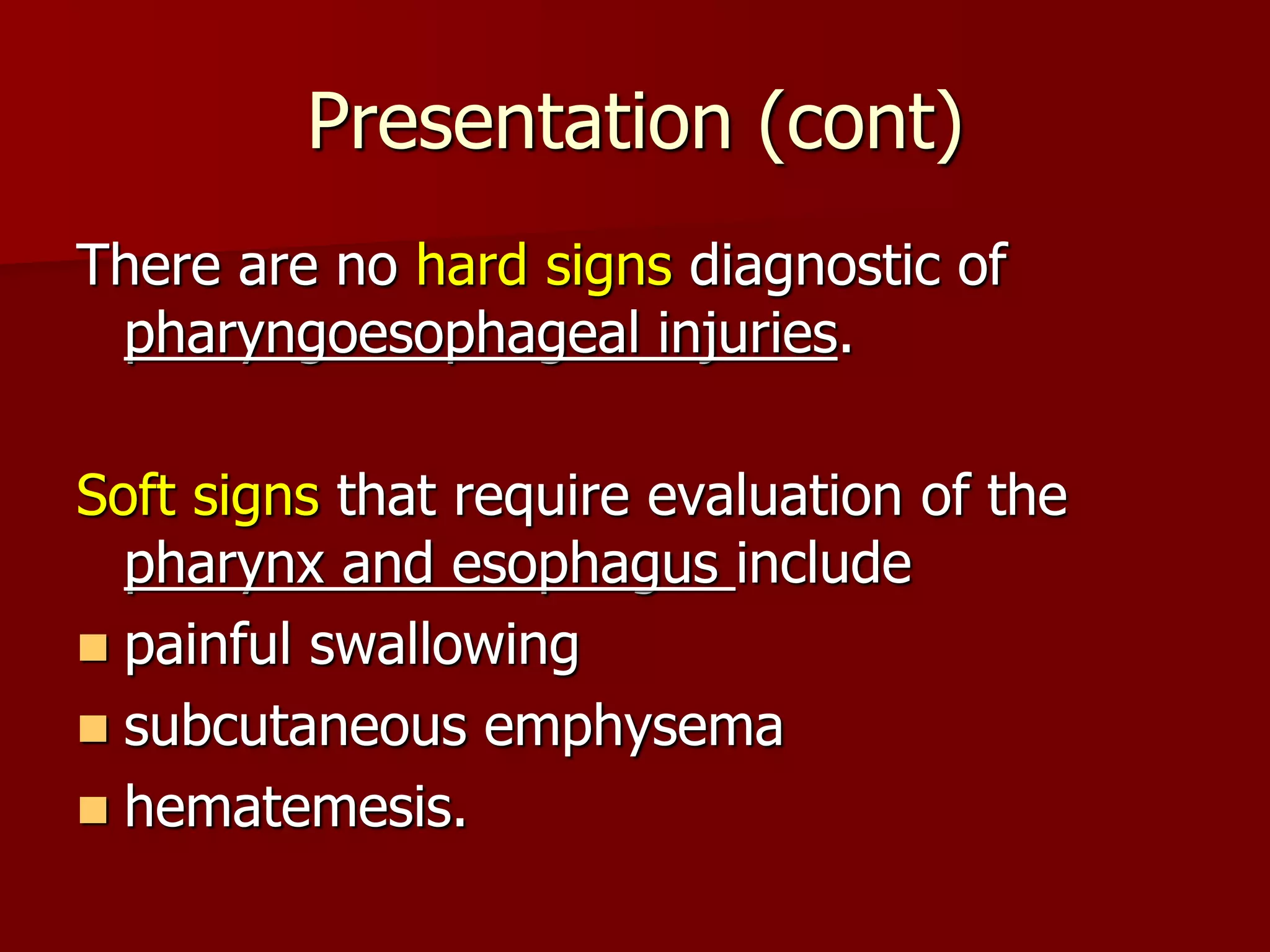 Penetrating neck injuries | PPTX