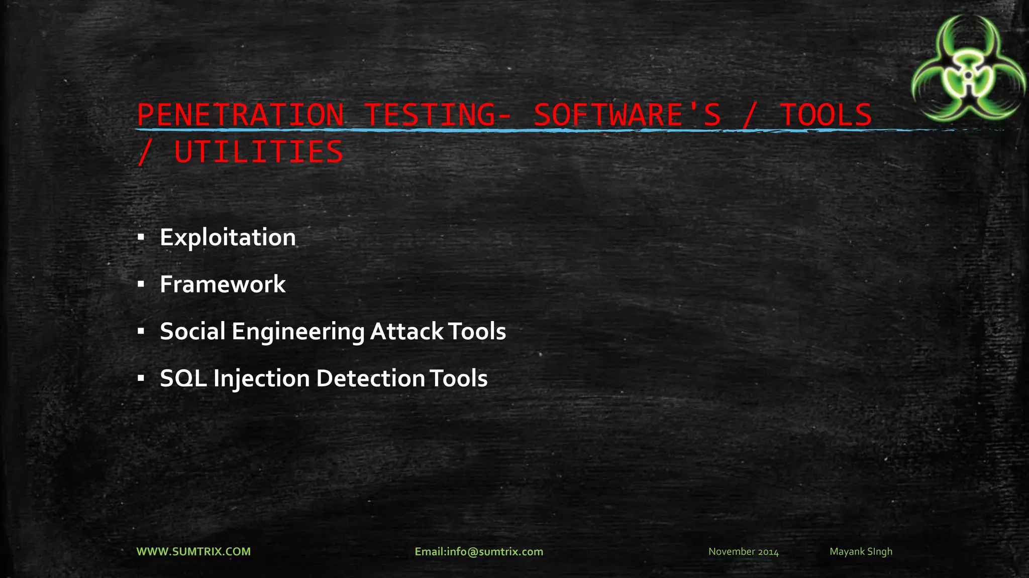 Penetration And its Tool | PPT
