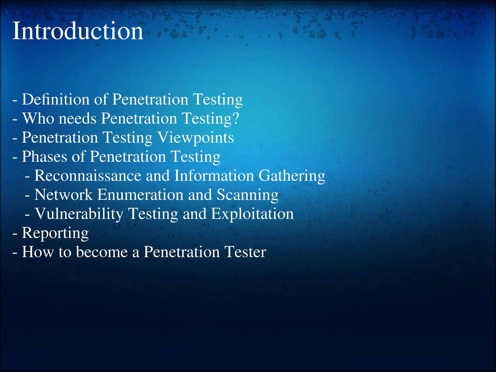 Penetration Testing and types of penetration testing.ppt