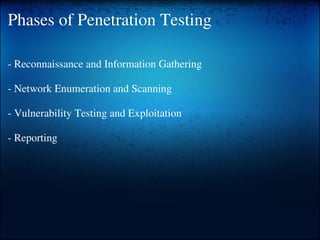 Penetration Testing for data analysis.ppt