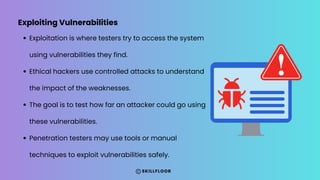 Penetration Testing Basics in Ethical Hacking - Skillfloor | PDF