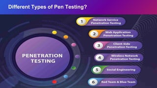 Penetration Testing for Cybersecurity Professionals | PPTX