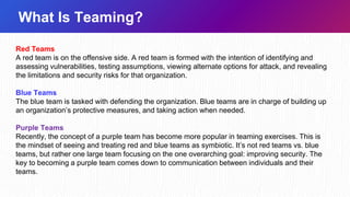 Penetration Testing for Cybersecurity Professionals | PPTX