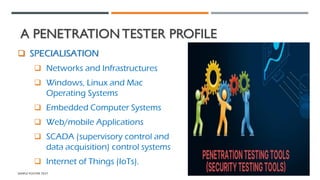 PENETRATION TESTING LECTURE SLIDES start | PDF