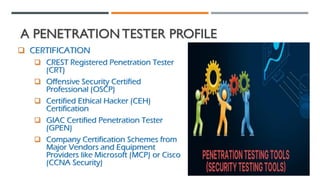 PENETRATION TESTING LECTURE SLIDES start | PDF
