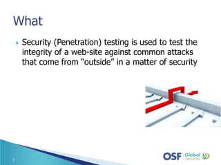 Penetration Testing | PPTX