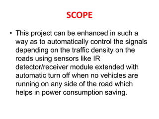 Traffic light control | PPTX