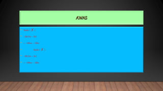 Penfaktoran dan pecahan algebra | PPT