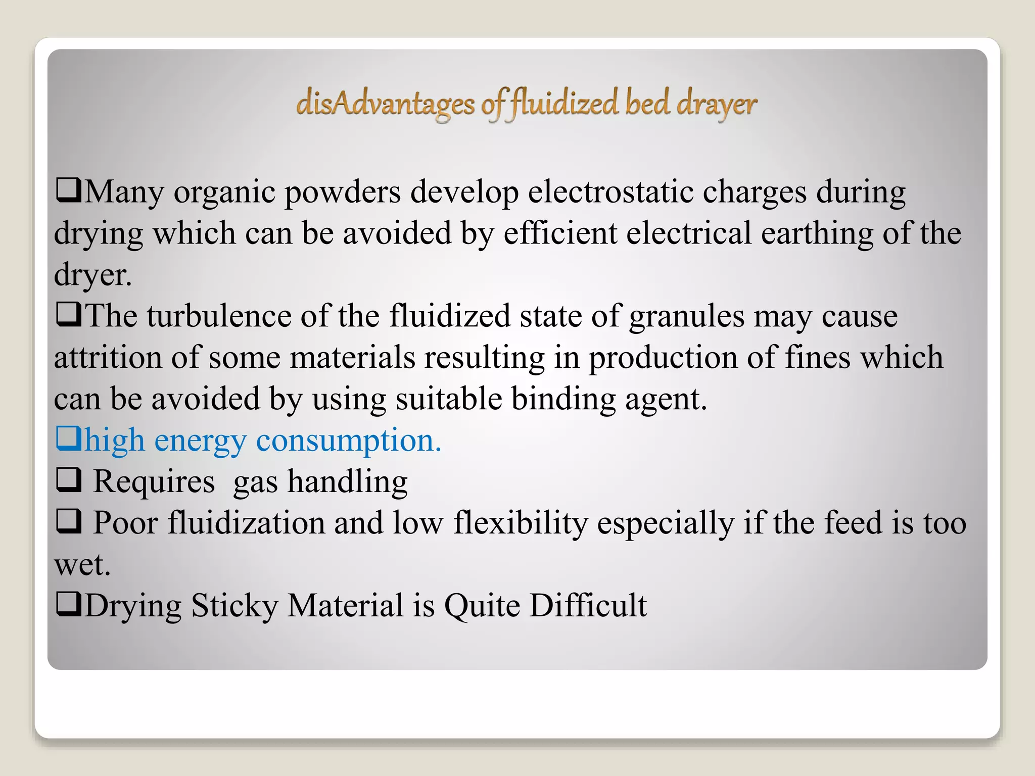 fluidized bed drayer ppt | PPTX