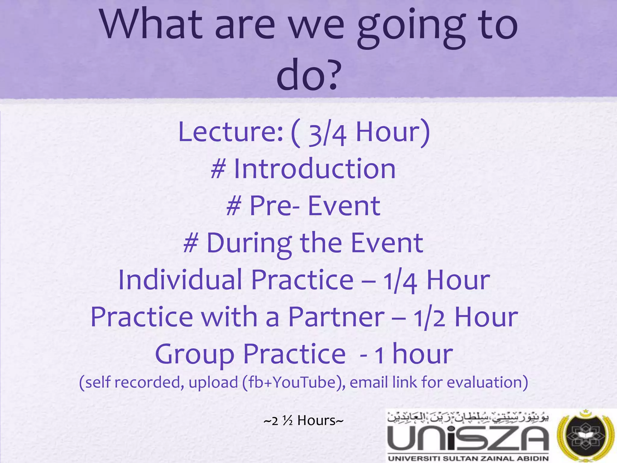 Pengacaraan Majlis (Emceeing for Official Function In Malaysia Context ...