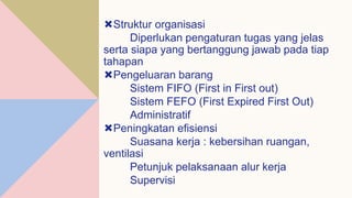 PENGADAAN DAN PENYIMPANAN MANAJEMEN RUMAH SAKITpptx | PPTX