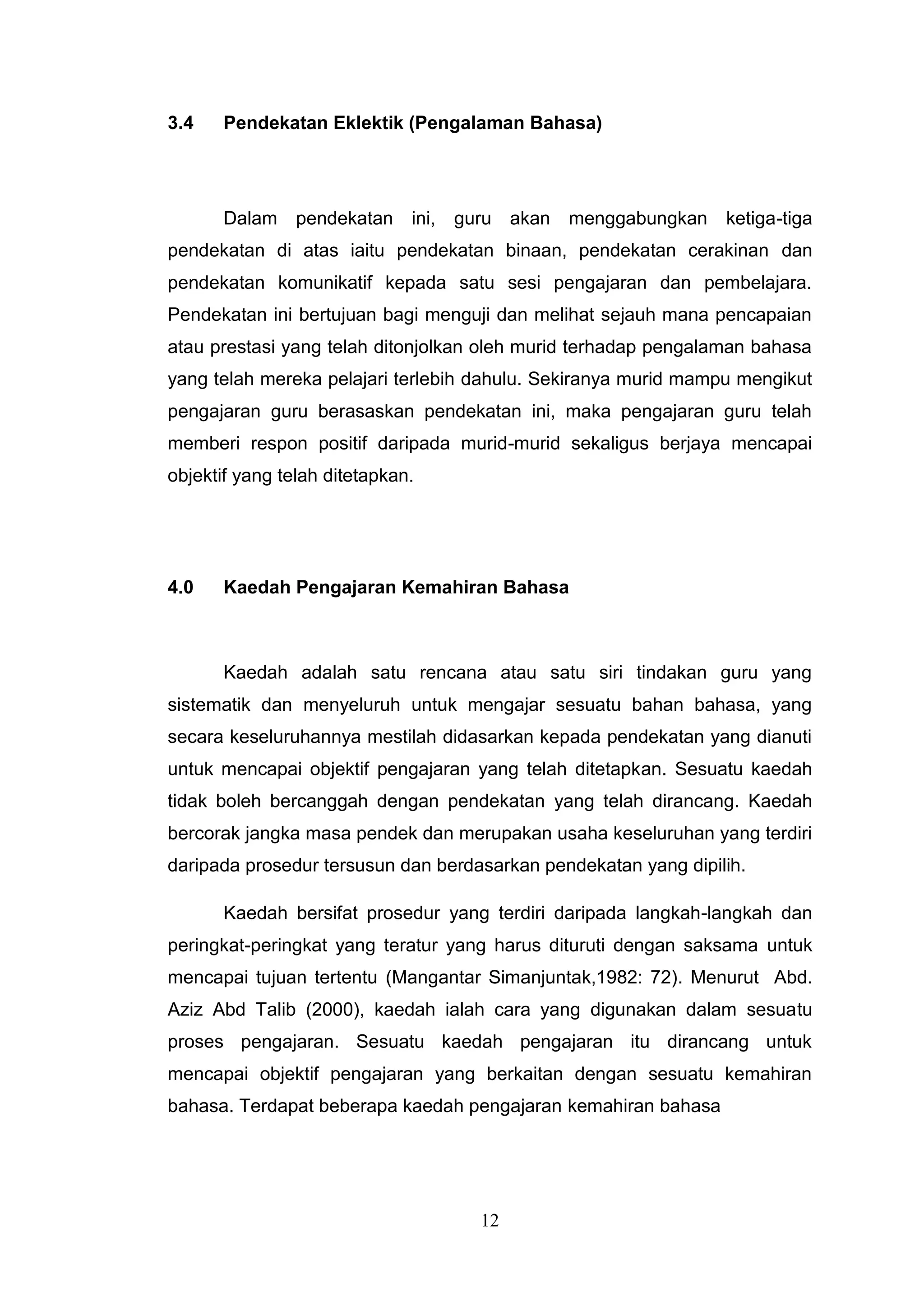 Pengajaran kemahiran-bahasa-melayu-bmm-3104 | DOCX