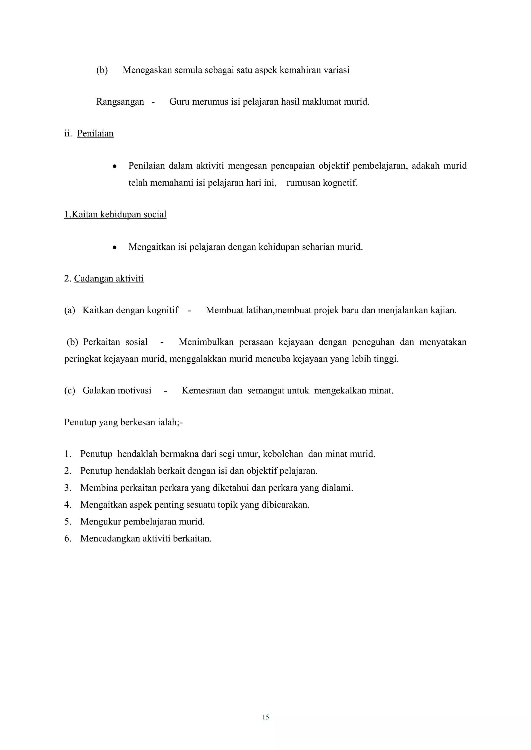 Pengajaran mikro | DOCX