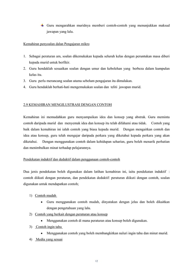 Pengajaran mikro | DOCX