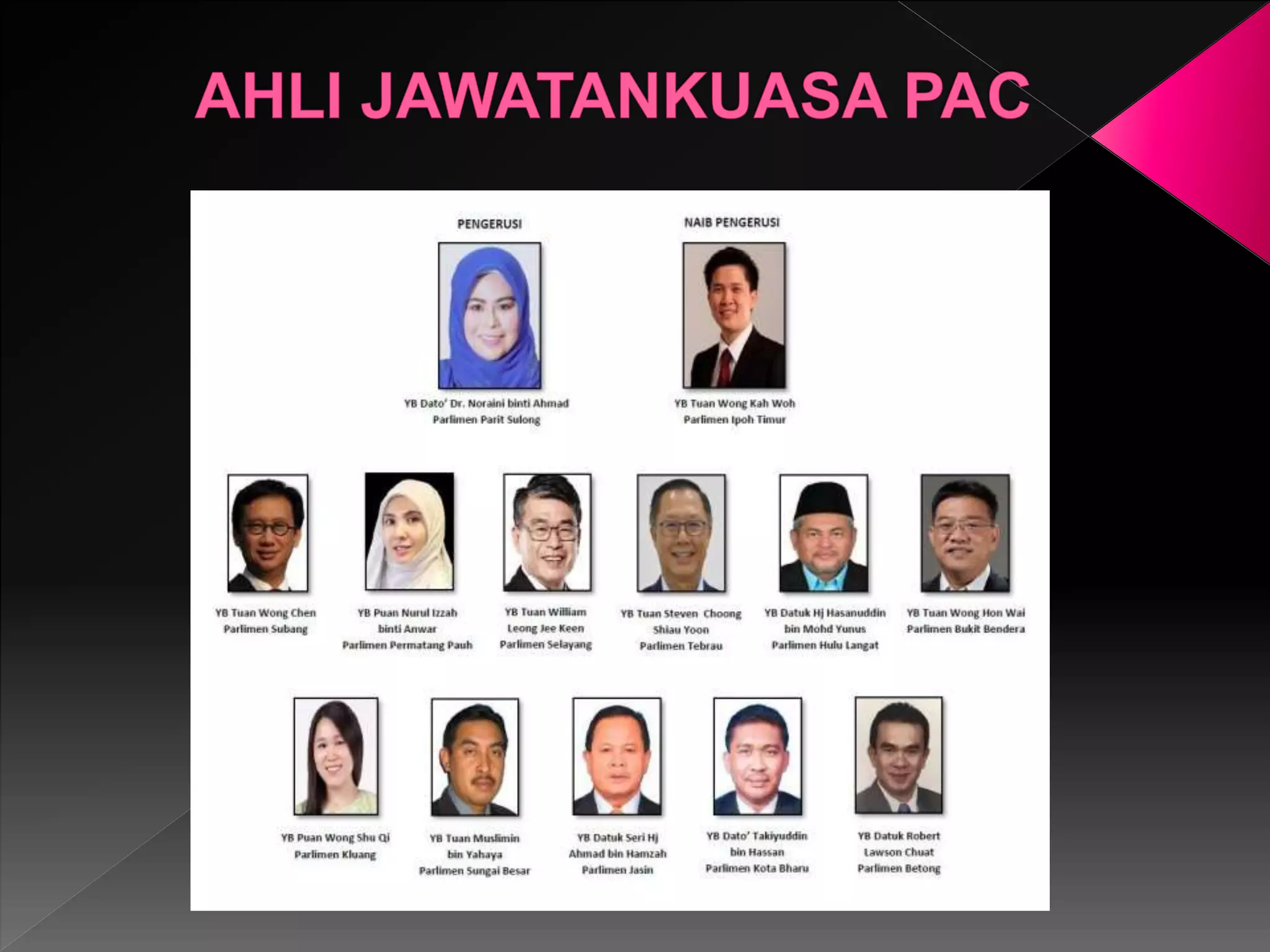 Pengajian AM KETUA AUDIT NEGARA & KAWATANKUASA KIRA –KIRA NEGARA (PAC) | PPTX