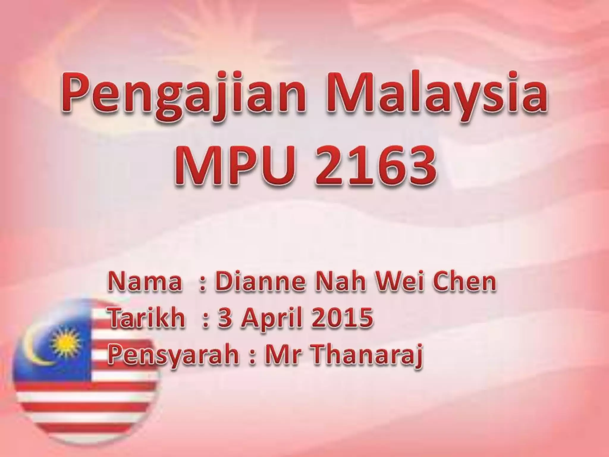 Bab 2 : Zaman Penjajahan Kuasa Barat (Pengajian Malaysia) | PPTX