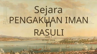 Pengakuan iman rasuli doa 10 malam gereja kristus | PPTX