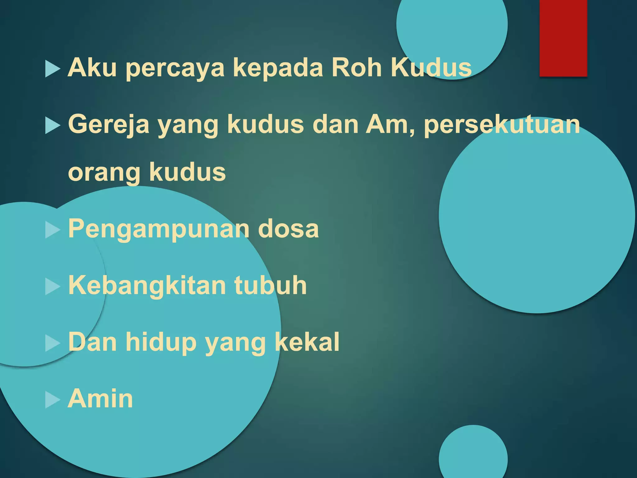 Pengakuan IMAN RASULI dan LATAR BELAKANG PEMAHAMAN | PPTX
