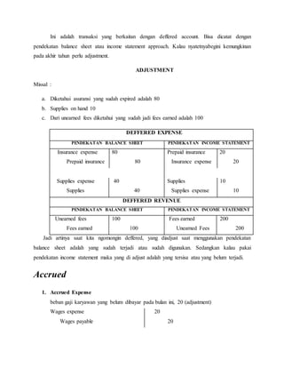 Adjustment and Reversing Entries | DOCX