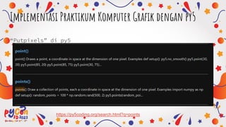 Pengalaman Problem Based Learning Praktikum Komputer Grafik 2D dengan Py5 ~ Processing Python.pdf