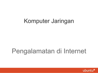 Pengalamatan di internet | PPS