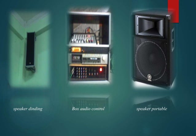 Pengamatan instalasi sound system Masjid | PPTX