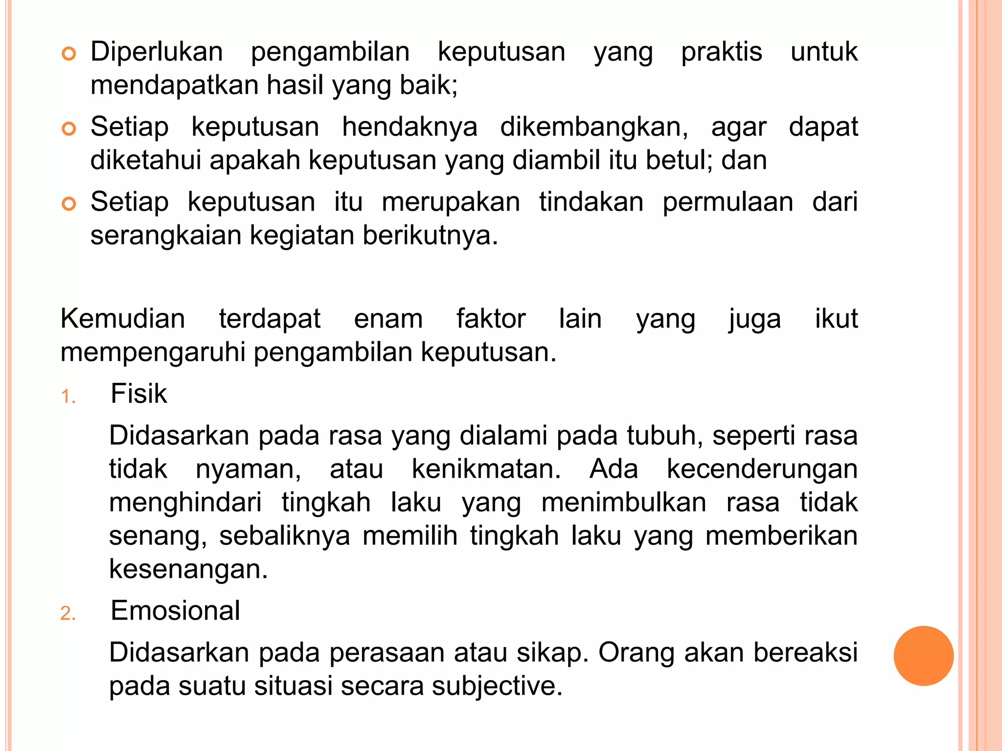 Pengambilan Keputusan Dalam Organisasi | PPTX