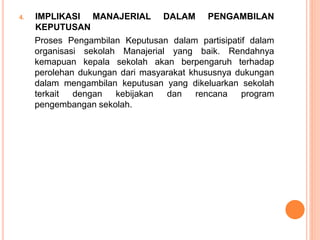 Pengambilan Keputusan Dalam Organisasi | PPTX