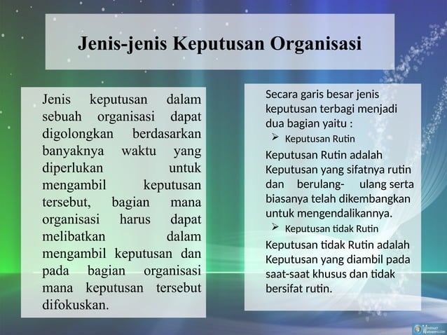 pengambilankeputusan dalam organisasi(Arifin).pptx